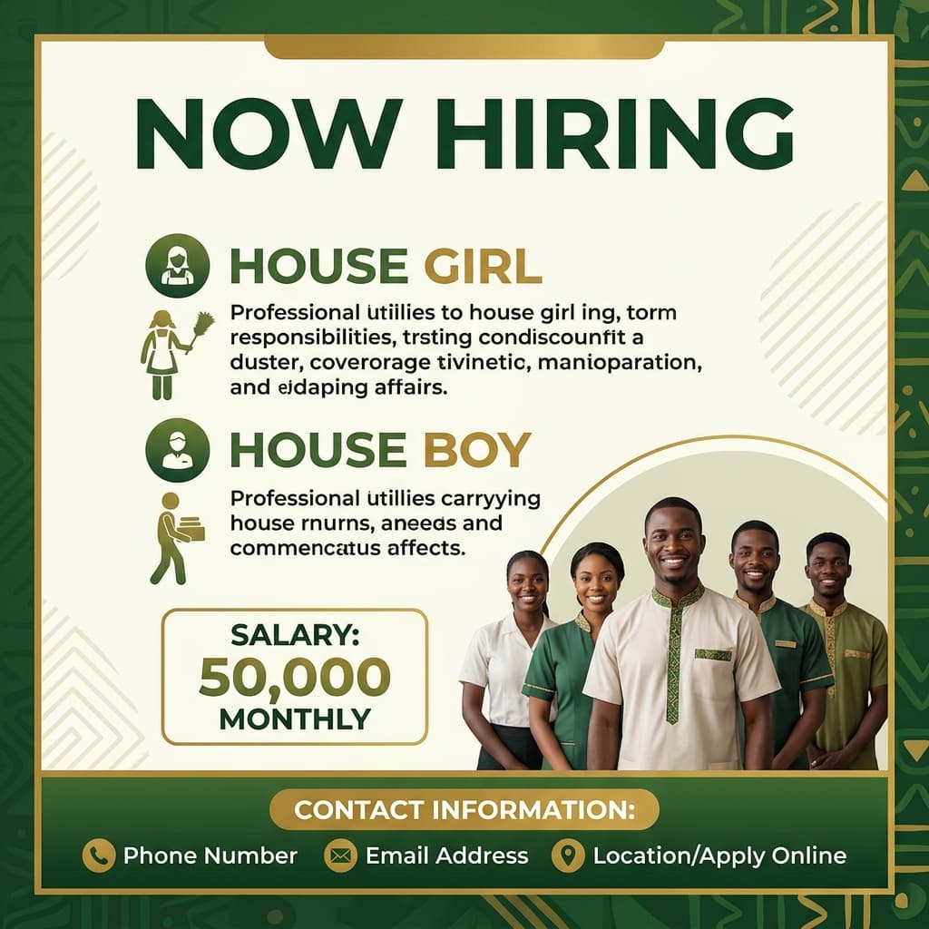Recruitment Poster Templates - AI Generator | Poster
